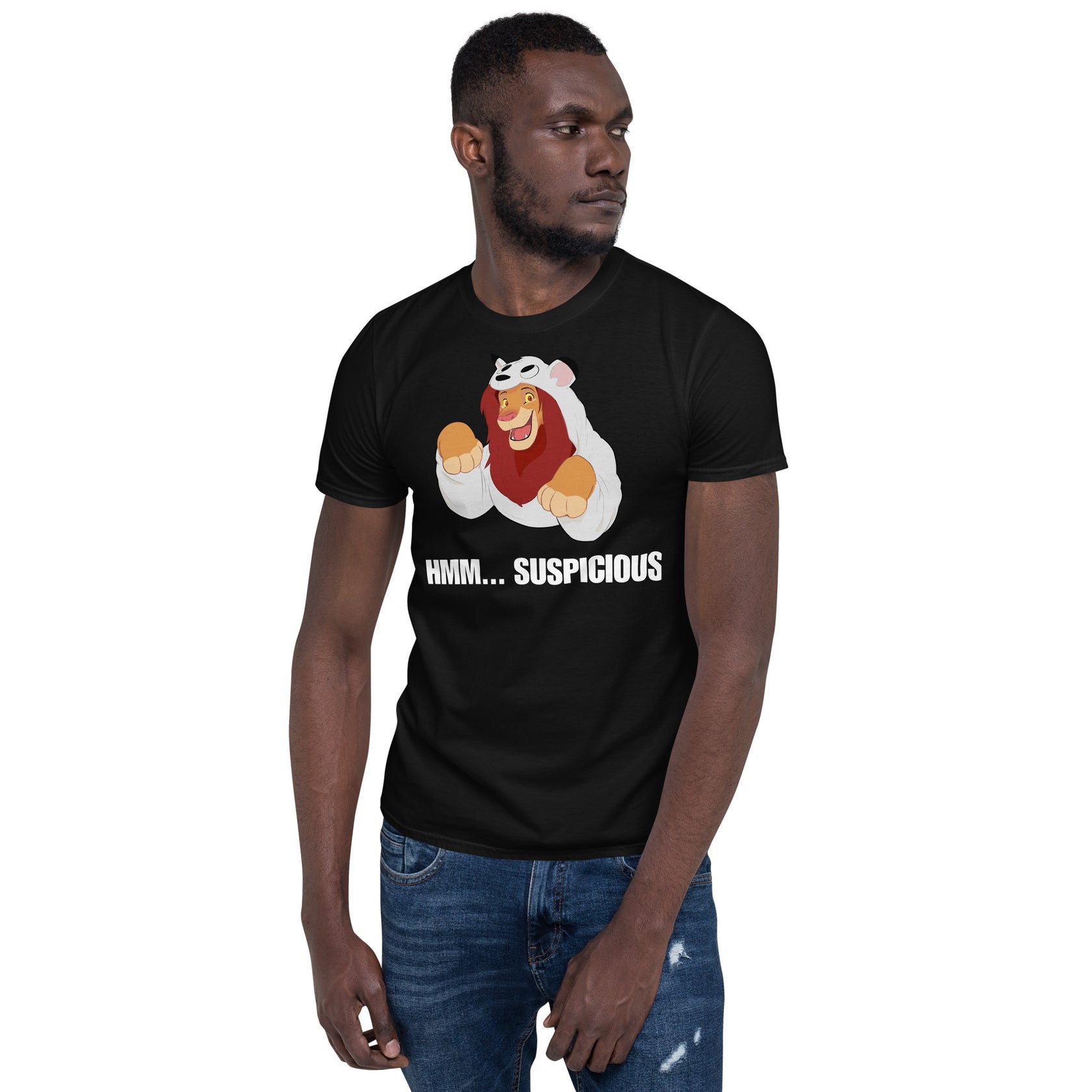 Hmm… Suspicious Tee – YMS Merch