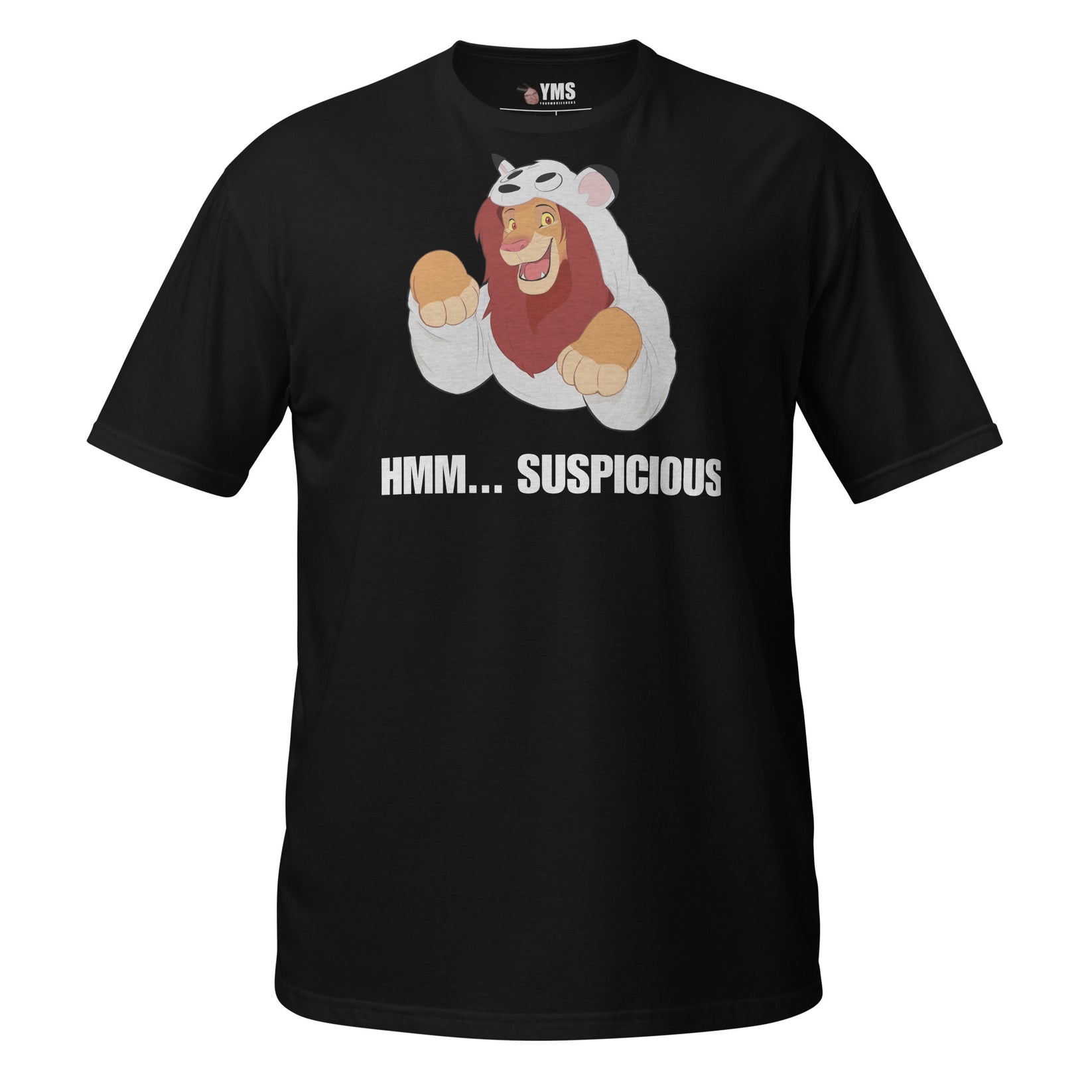 Hmm… Suspicious Tee – YMS Merch